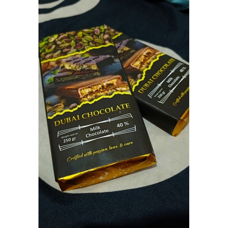 Jual (MIX 2 RASA TIRAMISU-MATCHA) Coklat Dubai Pistachio Kunafa - HALAL ...