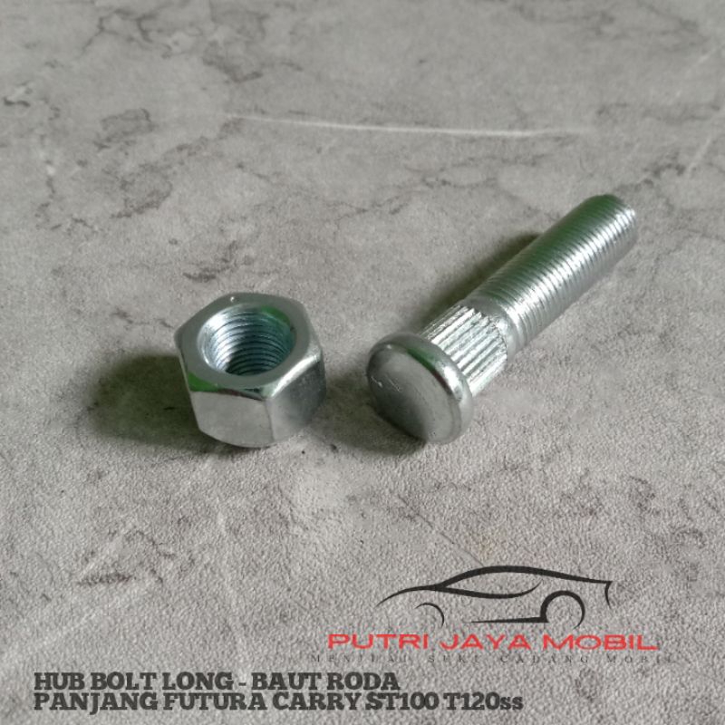 Jual HUB BOLT LONG BAUT RODA PANJANG FUTURA CARRY ST100 T120ss | Shopee ...