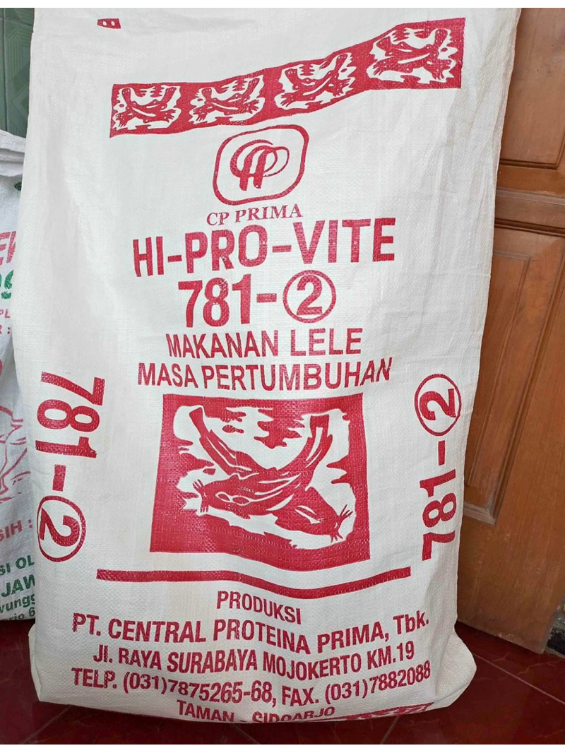 Jual Pakan Pelet Ikan Lele Nila HI-PRO-VITE 781-1 781-2 781-3 Original ...
