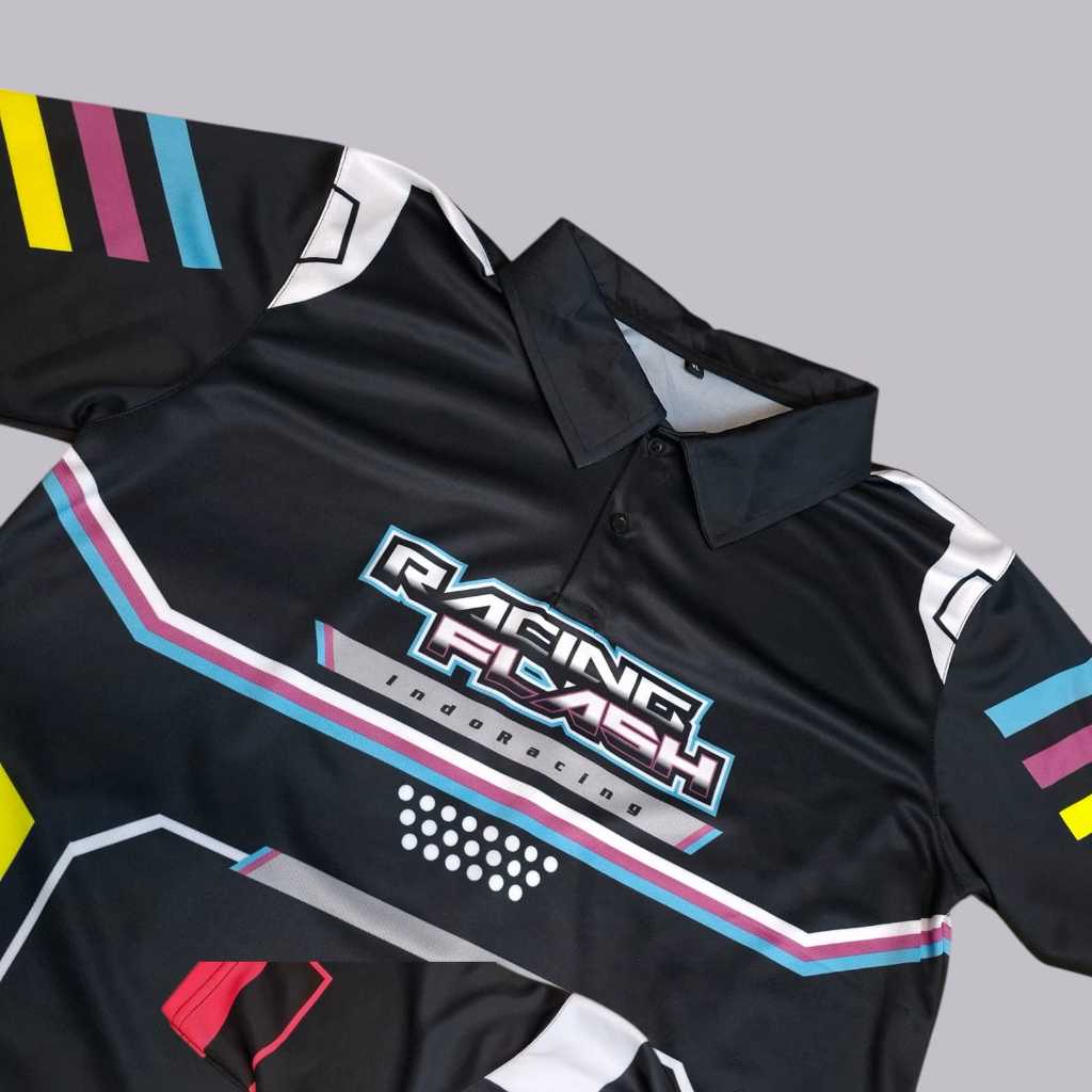 Jual BAJU RACING FLASH KAOS RACING TERBARU/BAJU BALAP | Shopee Indonesia
