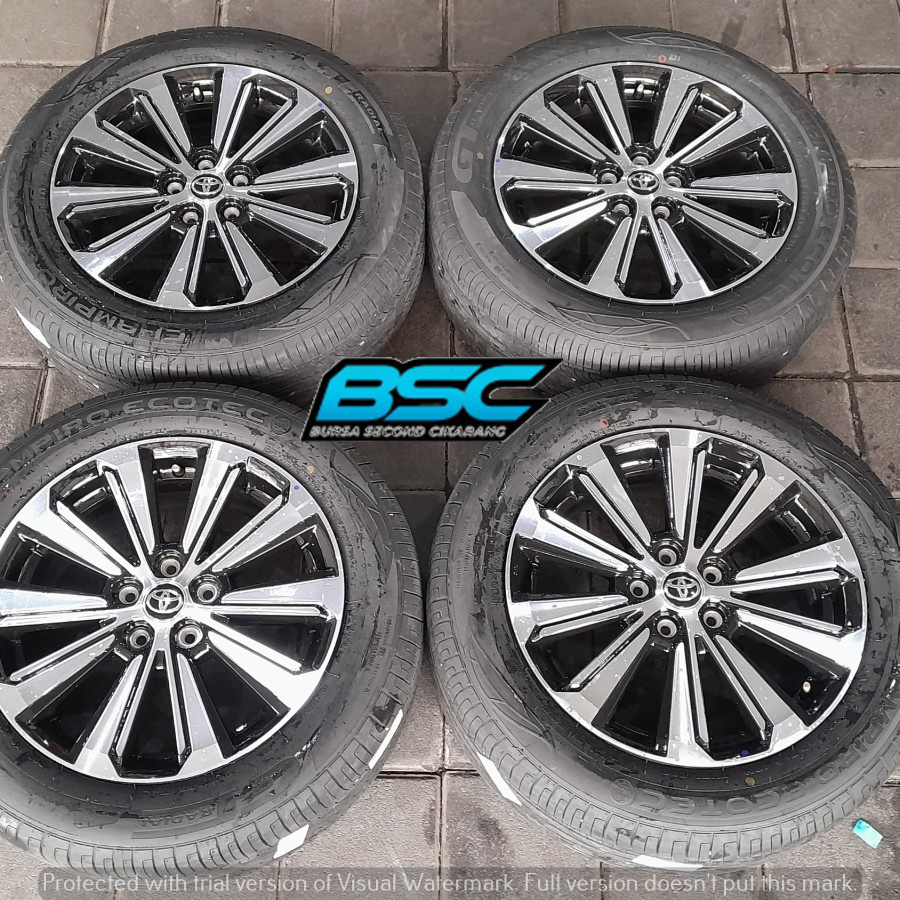Jual Velg Mobil Seken Copotan R16 Ori New Avanza Veloz Pcd 5x100 Plus Ban Ring 16 New Xenia ...