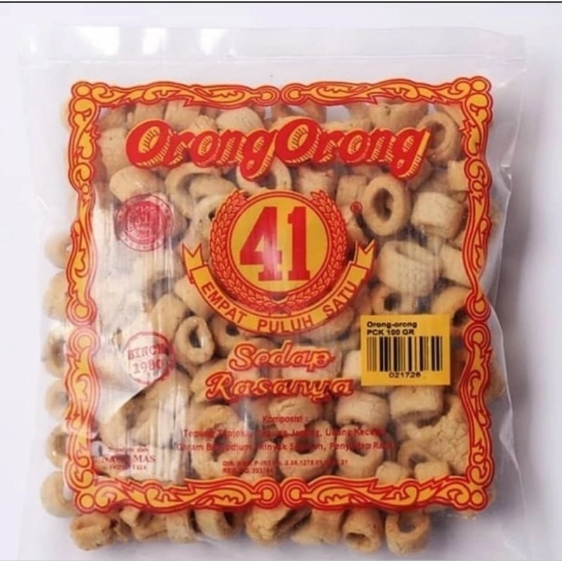 Jual orong-orong 41 100gram snack jadul khas medan | Shopee Indonesia