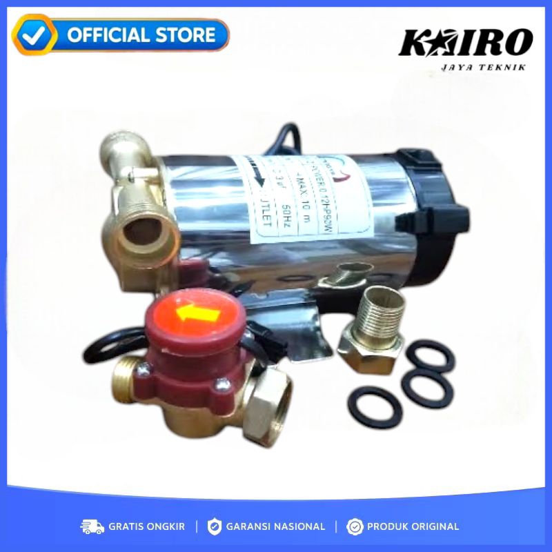 Jual Pompa Dorong Booster Pump 90Watt Otomatis Auto Pendorong Hoter ...