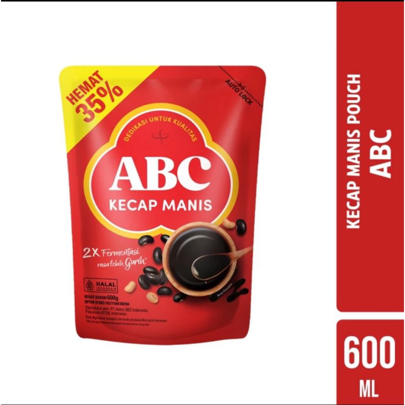 Jual Kecap Manis ABC refil 600ml | Shopee Indonesia