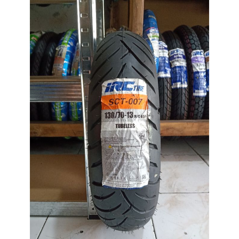 Jual Ban Matic Tubeless IRC 130/70-13 SCT-007 (Ban belakang Pcx160 & Nmax) | Shopee Indonesia