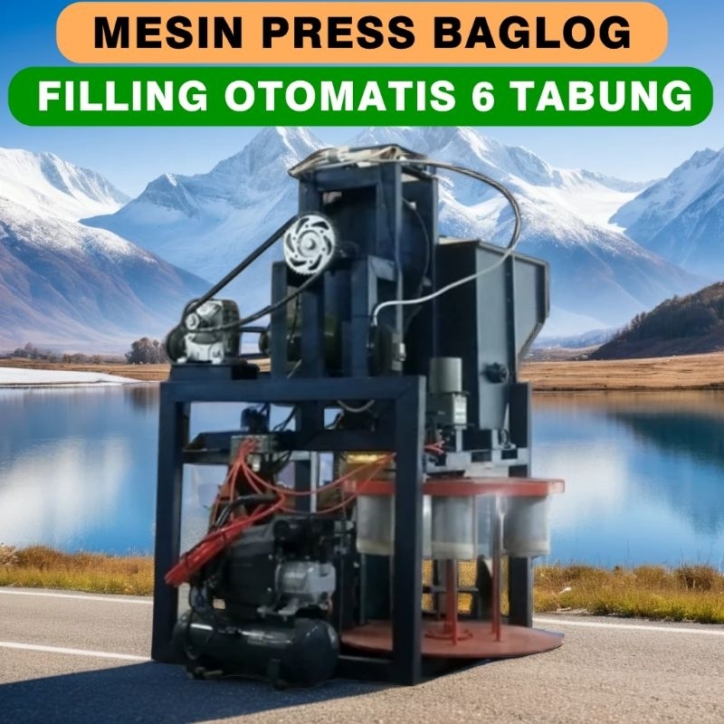 Jual Mesin Press Filling Baglog 6 Tabung Otomatis | Shopee Indonesia