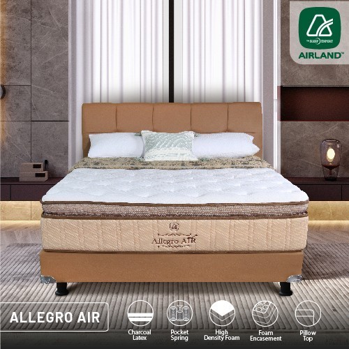 Jual Kasur/Spring Bed Airland Gold Series Type Allegro Air (Set Kasur ...