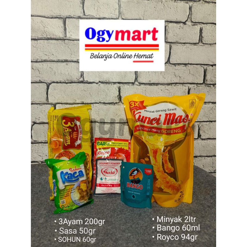 Jual Paket Sembako Hemat Isi 6 Macam | Shopee Indonesia