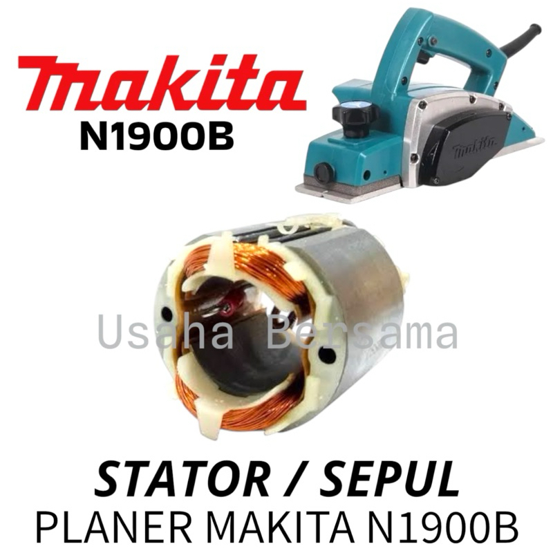 Jual N1900B STATOR SEPUL MESIN SERUT PLANER MAKITA JEPANG ORIGINAL N ...