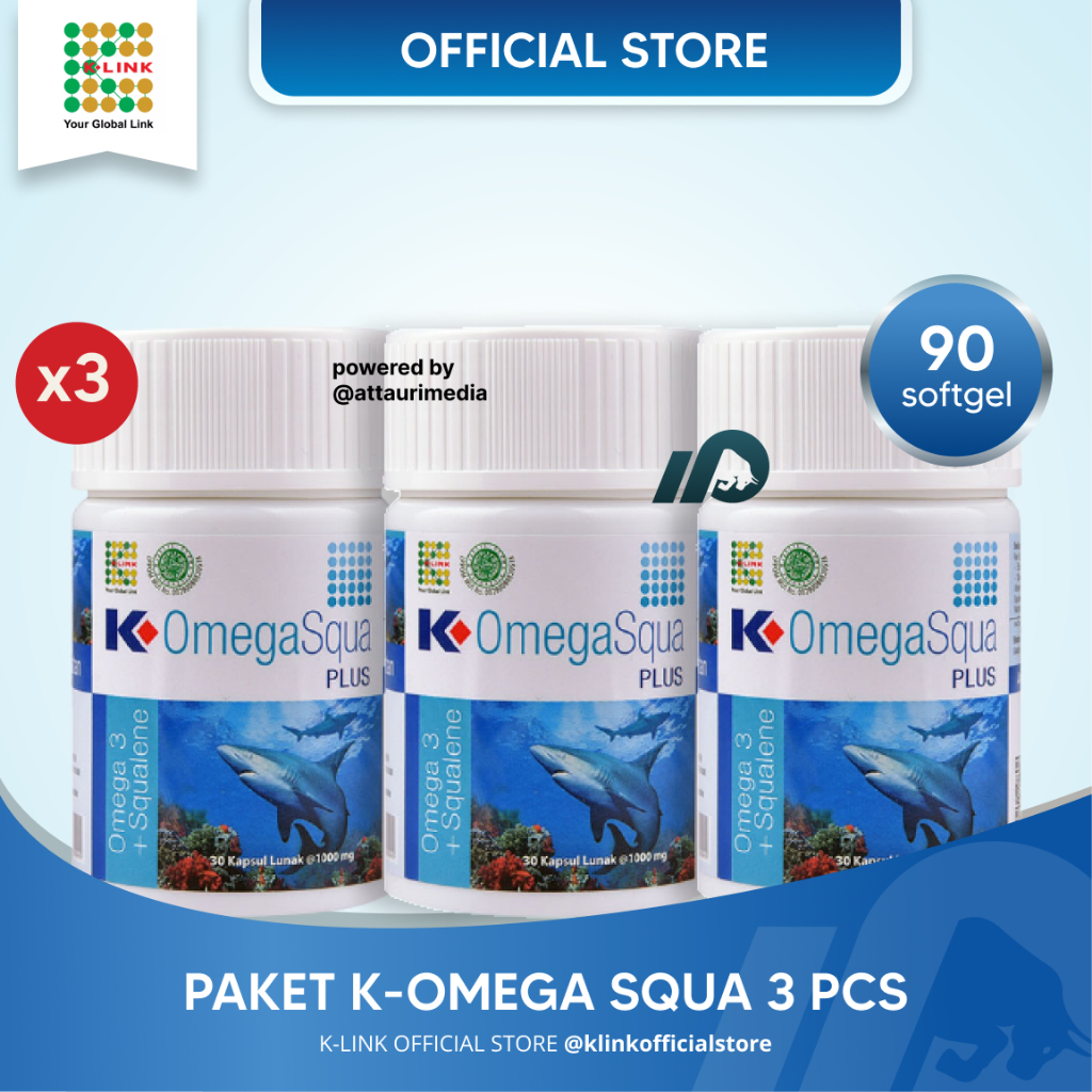 Jual [PAKET HEMAT] K Omega Squa K Link (3 pcs) K Omega Squa Plus ...