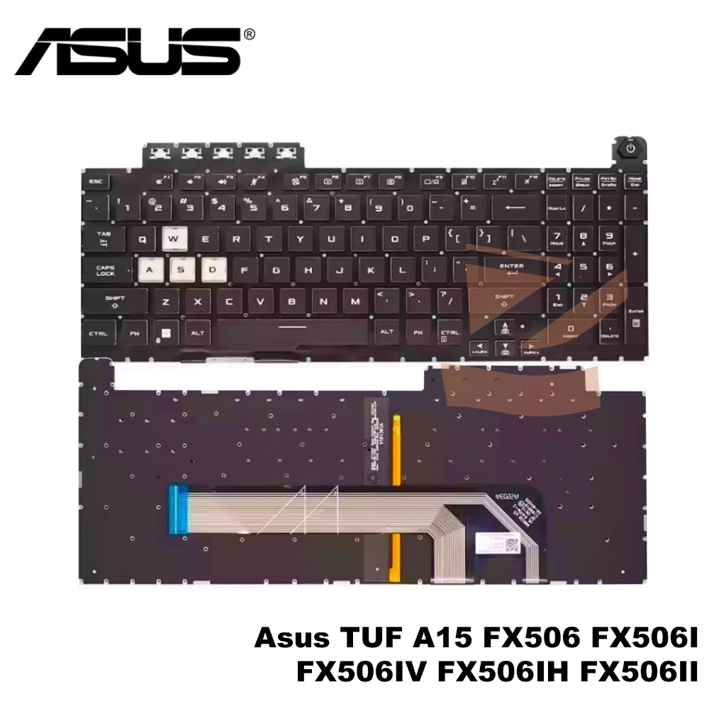 Jual Laptop Keyboard Asus TUF A15 FX506 FX506I FX506IV FX506IH FX506II | Shopee Indonesia