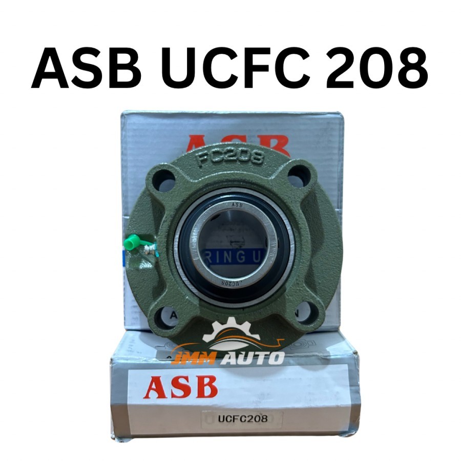 Jual BEARING ASB UCFC 208 Flange Bearing / Flange Housing Unit 40mm ASB ...