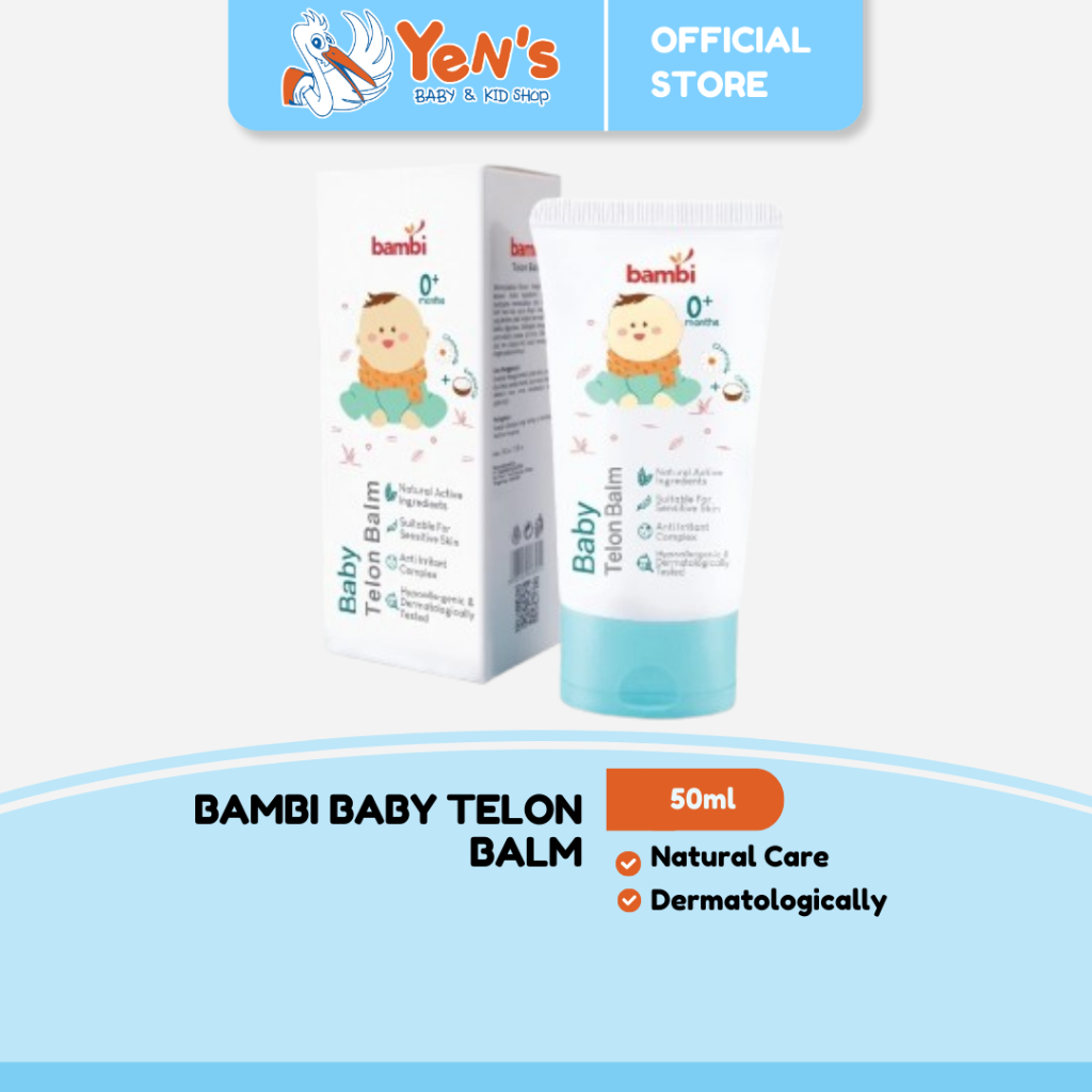 Jual Bambi Baby Telon Balm 50ml | Calming Rub Membantu Mengatasi ...