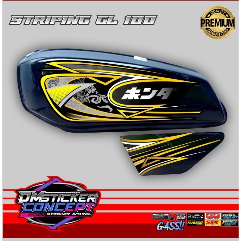Jual STRIPING GL 100 HOLOGRAM DAN UV TRANPARAN | Shopee Indonesia