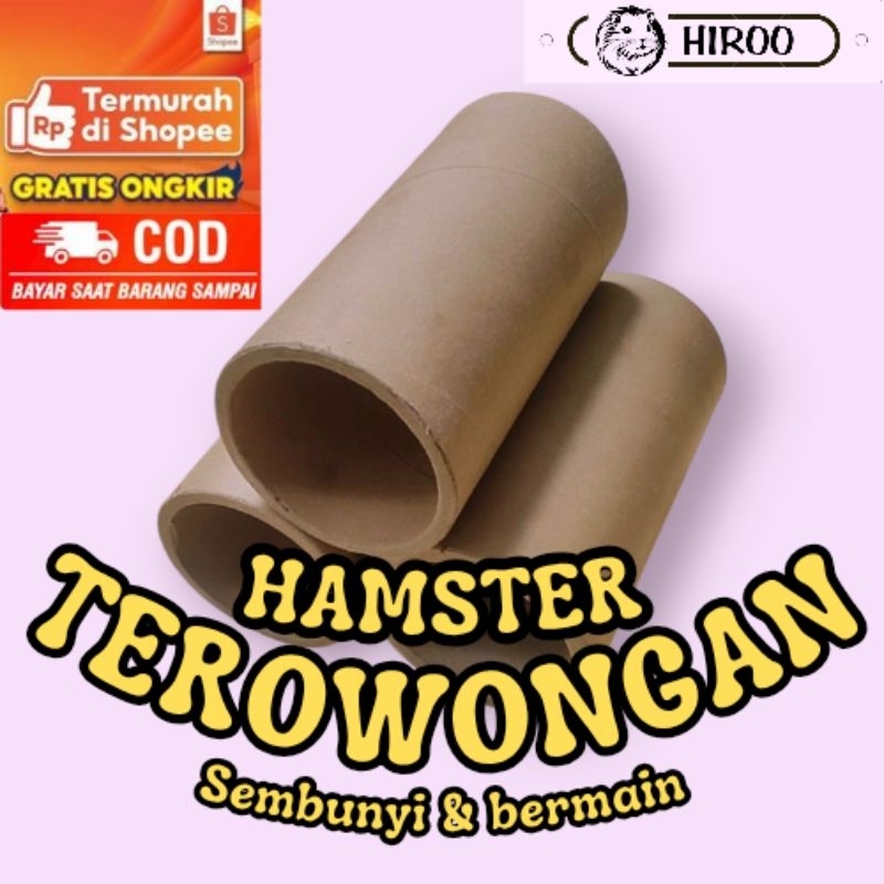 Jual MAINAN HAMSTER LANDAK MINI REPTILE TEMPAT SEMBUNYI MAINAN ...