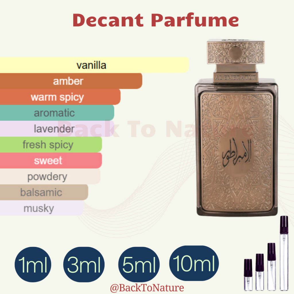 Jual Decant - Zimaya Al Embratur Elixir (Limited JxB) | Shopee Indonesia