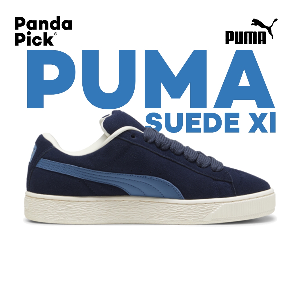 Jual Sepatu Sneakers Puma Suede Xl Navy Blue 100% BNIB - PANDA PICK ...