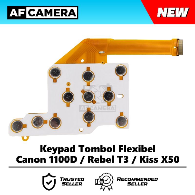 Jual Keypad Tombol Flexibel Canon 1100D Rebel T3 Kiss X50 | Shopee ...