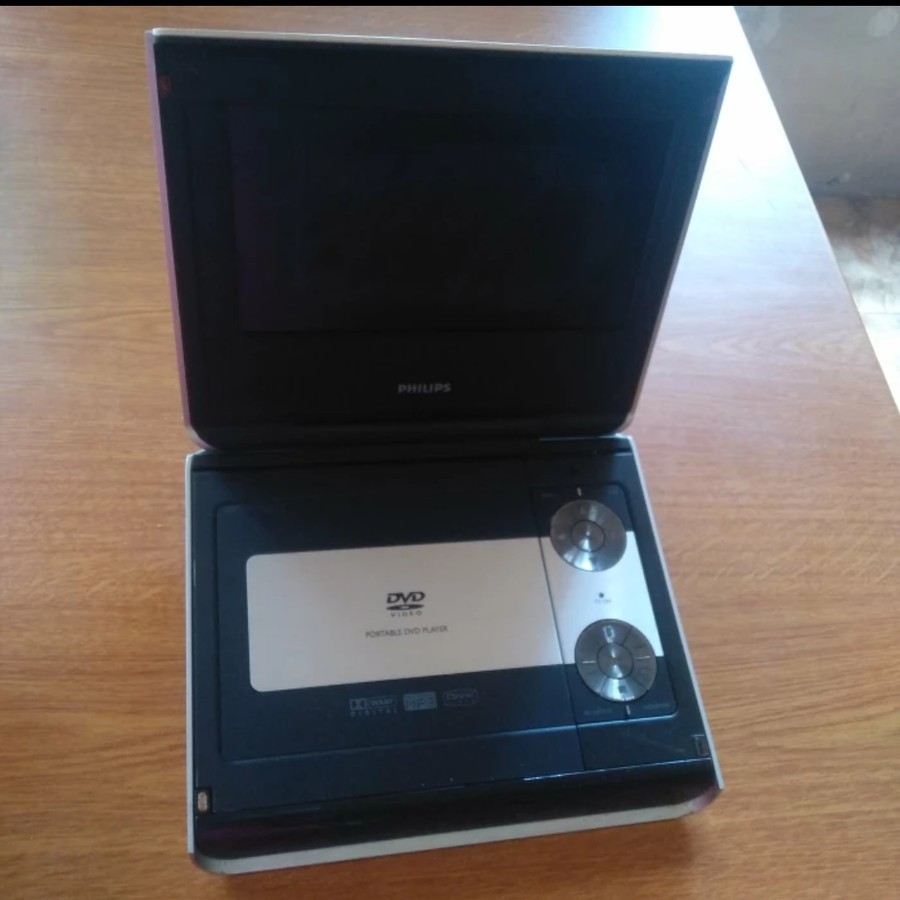 Jual DVD PLAYER PHILIPS PORTABEL DVD PLAYER PET724 NORMAL LCD ADA GARIS | Shopee Indonesia