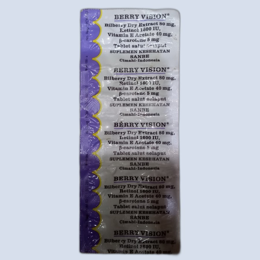 Jual Berry vision Vitamin berry vision | Shopee Indonesia