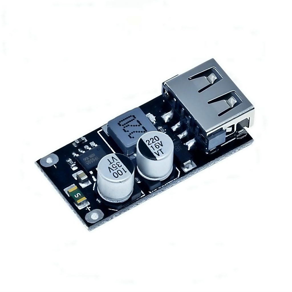 Jual Modul Step Down DC-DC Converter USB 2.0 QC 3.0 Quick Charge Output ...