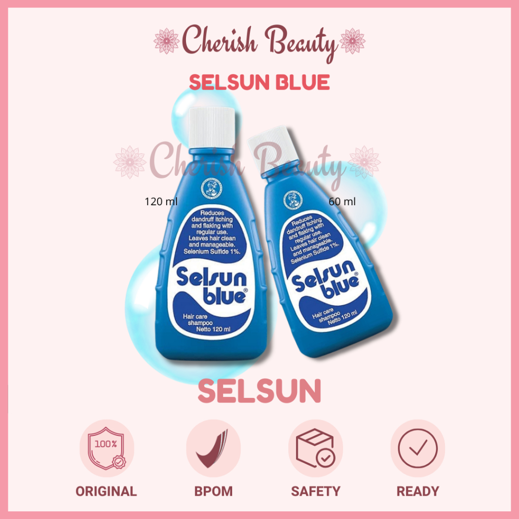 Jual SELSUN Shampoo Blue Biru Series – Shampoo Anti Ketombe lembut BPOM ...