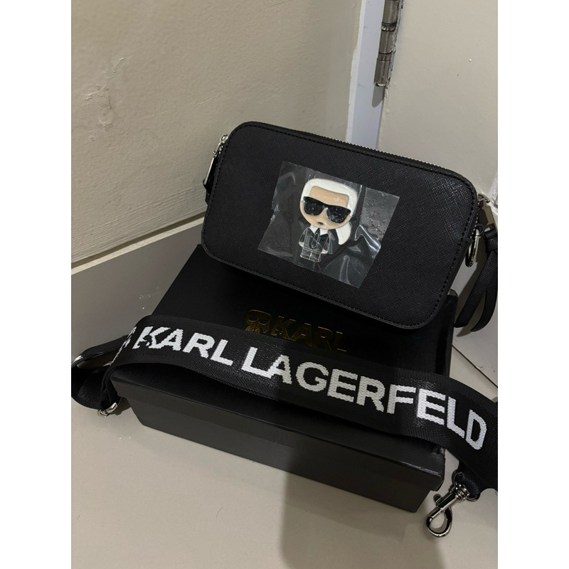Jual Karl Camera Bag Black | Shopee Indonesia