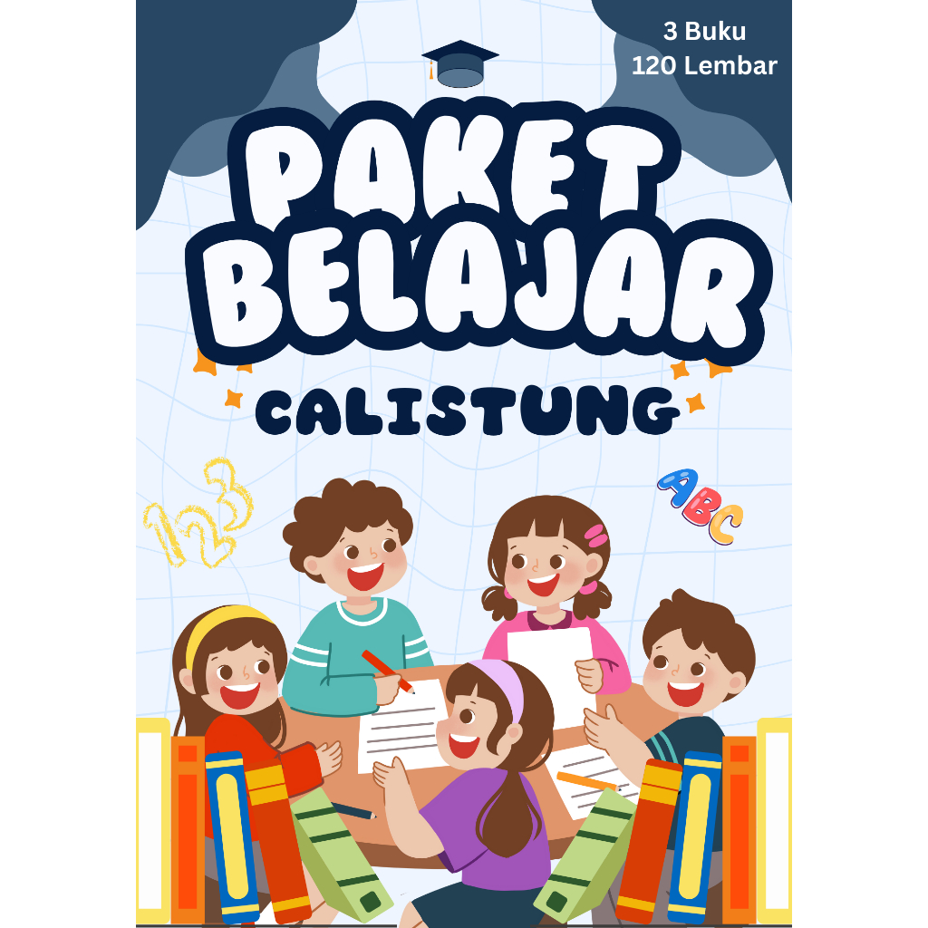 Jual Worksheet Calistung Lengkap 3 Tema (Baca, Tulis dan berhitung) 120 ...