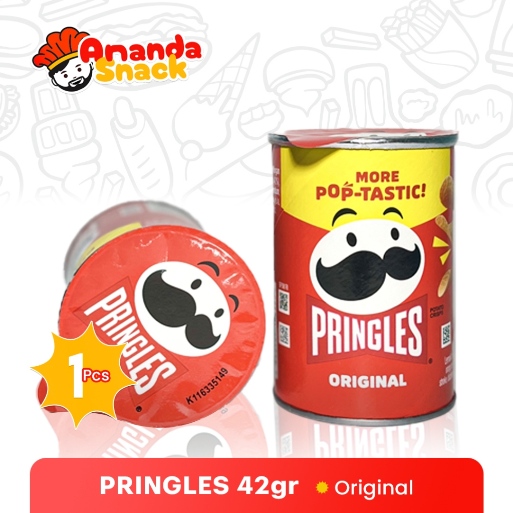 Jual Pringles 42gr Kemasan Kecil / Keripik Kentang Pringles Rasa ...