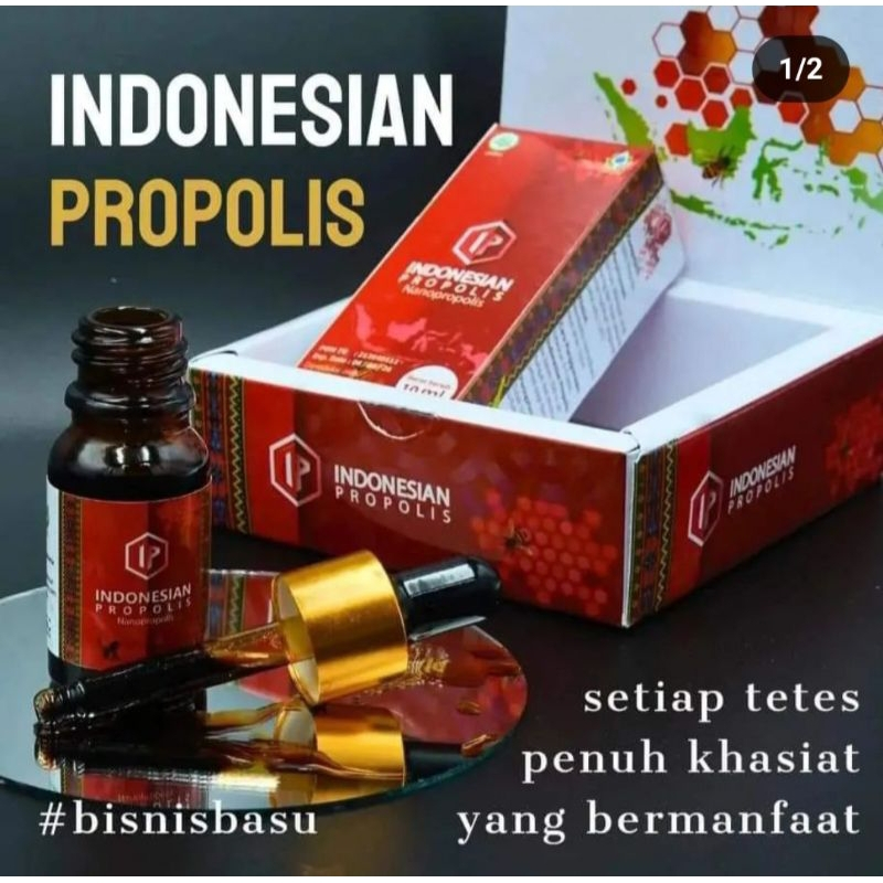 Jual PROPOLIS INDONESIAN OBAT TETES KESEHATAN 1 BOX ISI 2 BOTOL ...