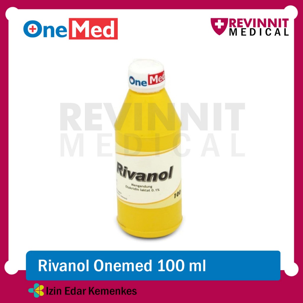 Jual Rivanol OneMed 100 ml | Antiseptik Rivanol 100ml | Shopee Indonesia