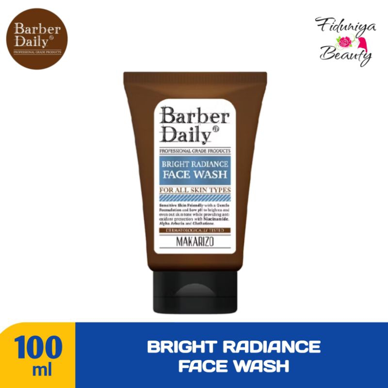 Jual Barber Daily Bright Radiance Face Wash 100ml | Shopee Indonesia