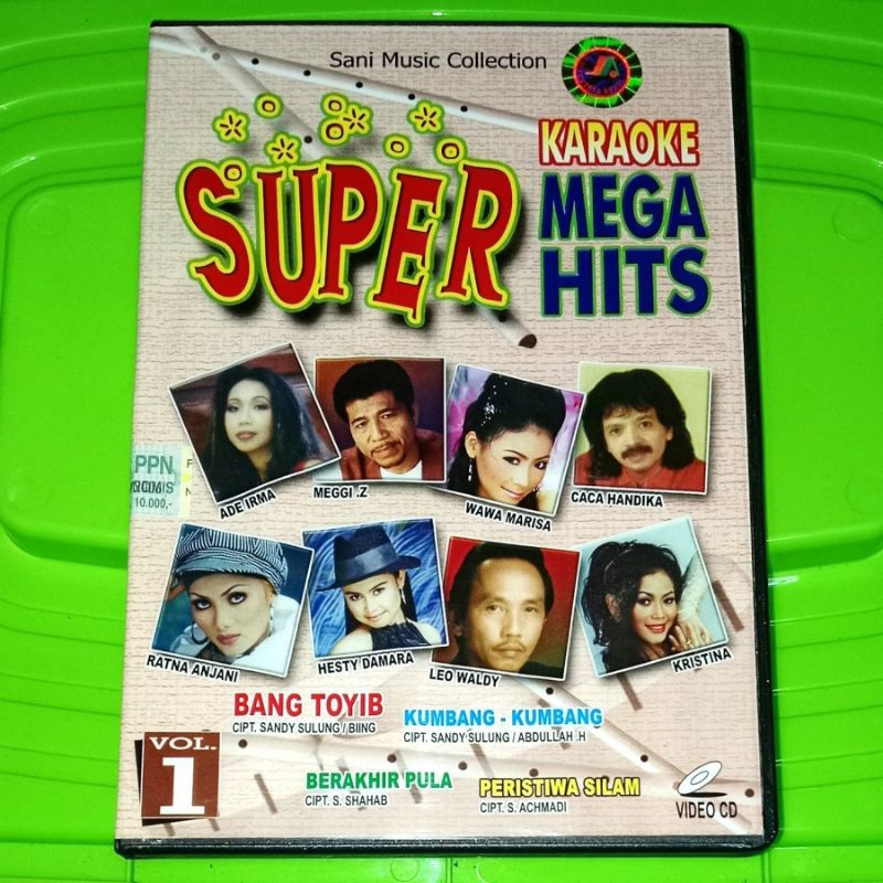 Jual VCD SUPER KARAOKE MEGA HITS Vol. 1 Ade Irma Kristina Meggi Z Leo Waldy Ratna Anjani Hesty ...