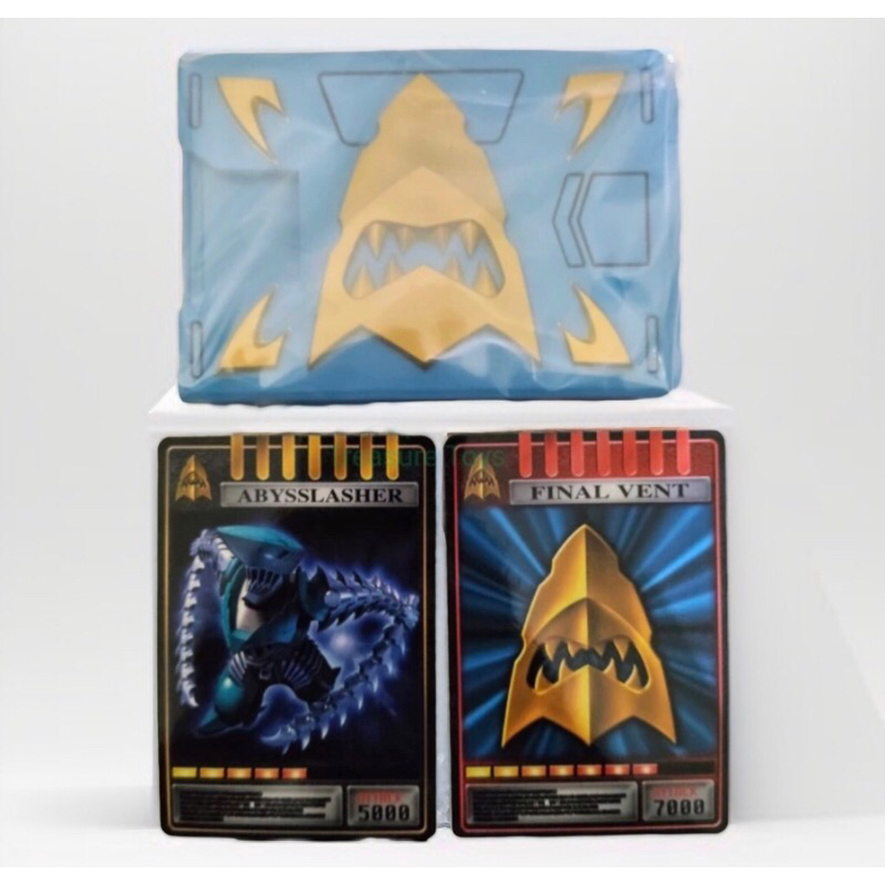 Jual Csm Complete Selection Kamen Rider Ryuki Abyss Shark Deck Set Card ...