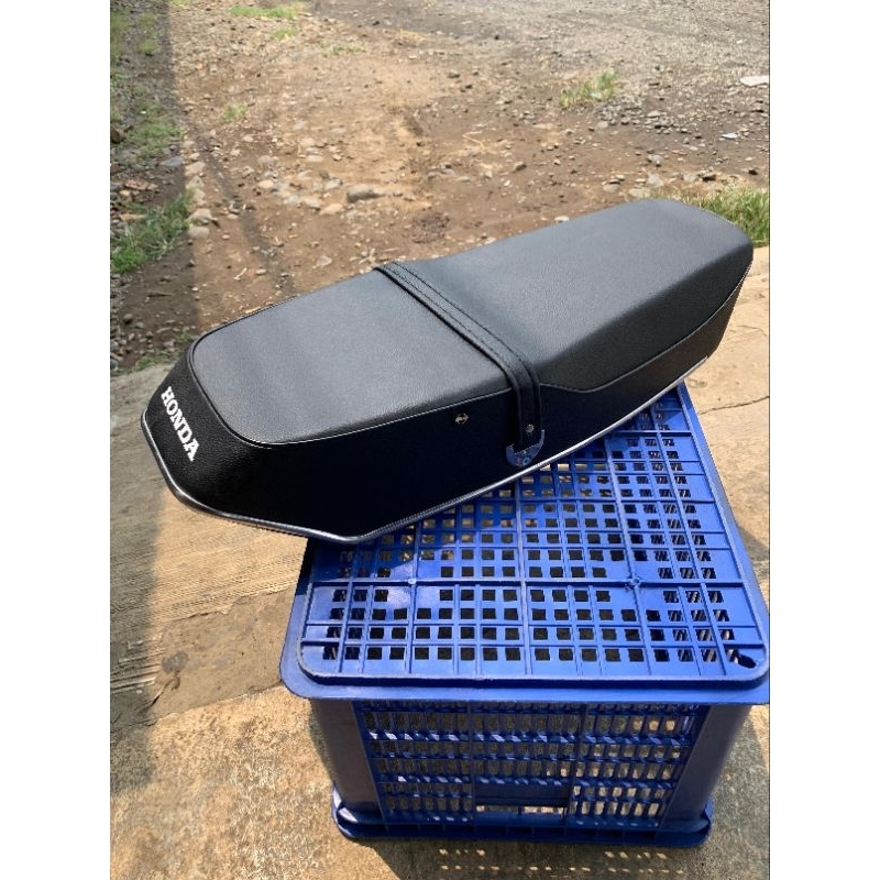 Jual jok gl100 gl125 anti gembos busa full press kulit MBtech plat atom ...