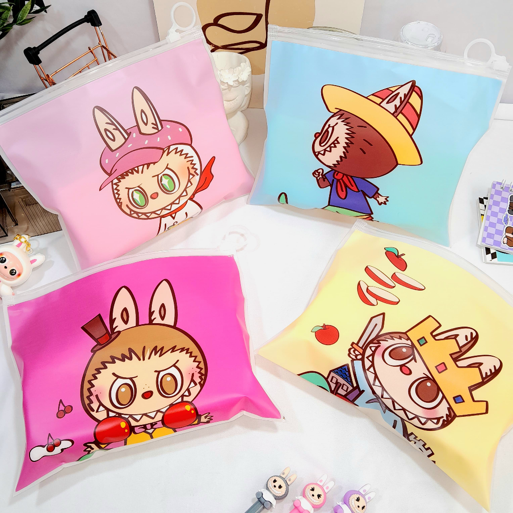 Jual Pouch Zipper LABUBU Ukuran Besar Muat Banyak Barang Harga Termurah ...