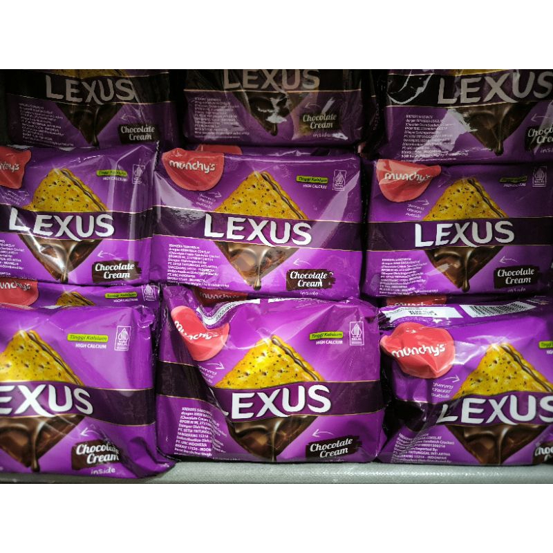 Jual LEXUS CRACKER CHOCOLATE CREAM 76 GRAM ISI 4 PCS | Shopee Indonesia