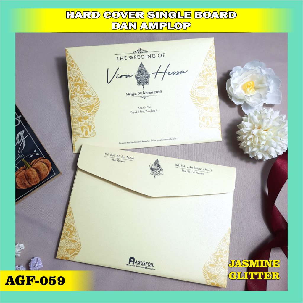 Jual Undangan Pernikahan Hard Cover Mewah Tema Gunungan Jawa Unik dan ...
