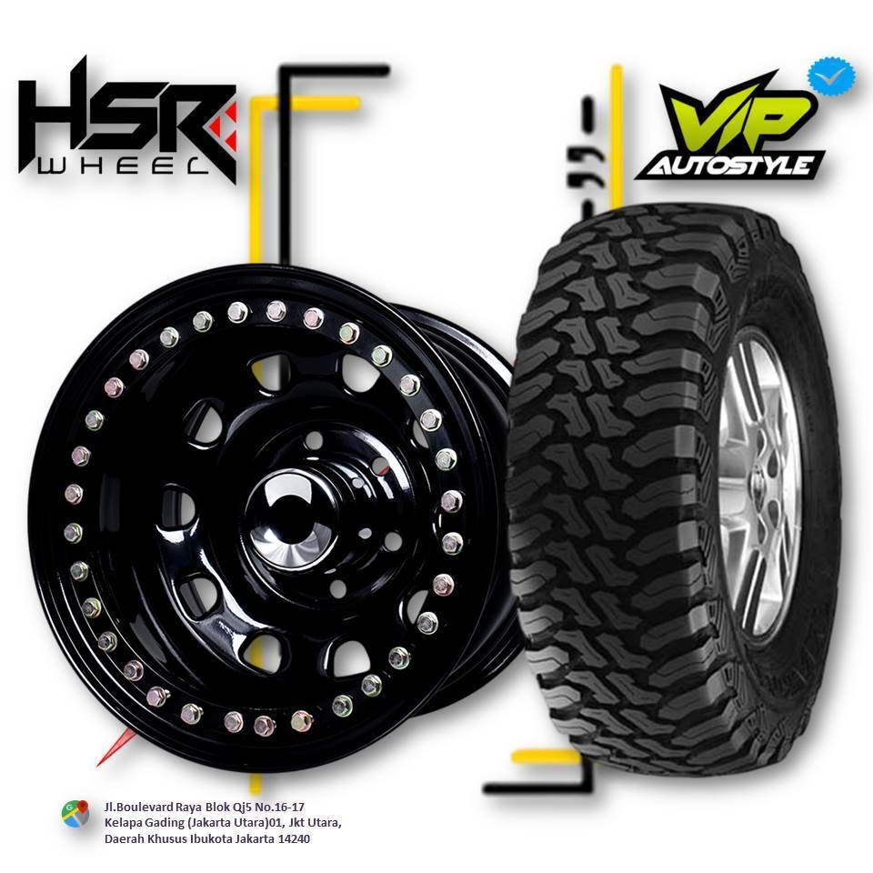 Jual Velg Mobil 4x4 - Cocok untuk Off-Road! R15 Untuk Hilux DC, Pajero ...