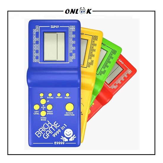 Jual Mainan Anak Mainan Jadul Gameboy 9999 In 1 Gamebot Brick Game ...