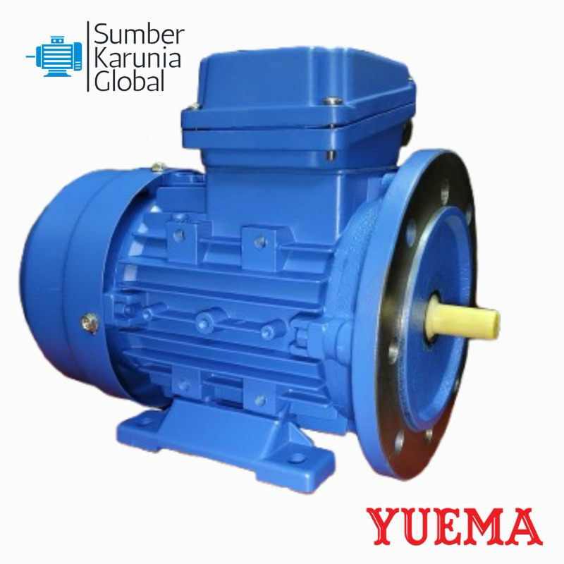 Jual Elektro Motor 1 HP 3 Phase 2800 RPM 2P Yuema SA B35 Foot and Flange Mounting Dinamo|Dynamo ...