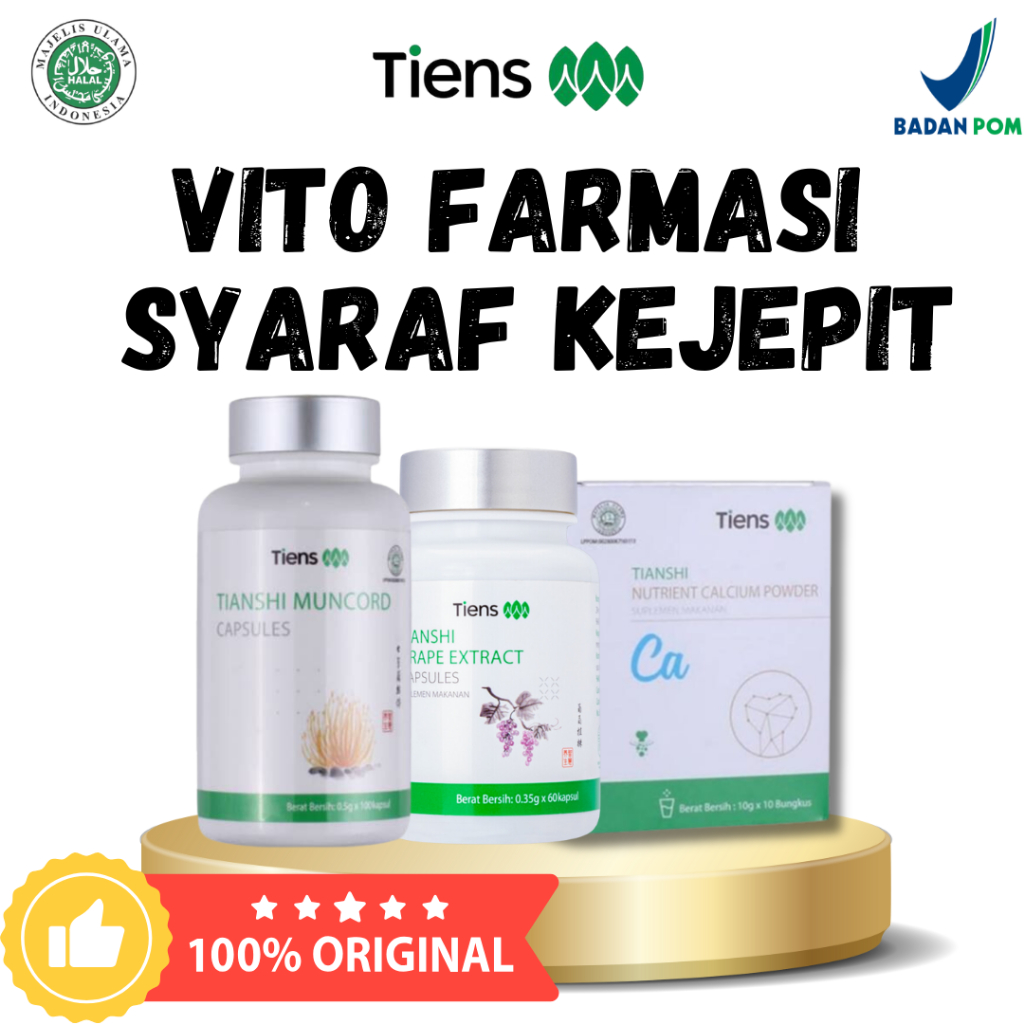 Jual VITO FARMASI HERBAL CHINA SYARAF KEJEPIT - SUSU MONGOL - EKSTRACT ...
