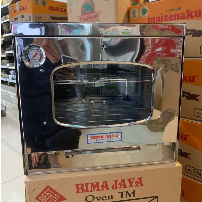Jual OVEN TANGKRING KOMPOR OTANG TM ( THERMO ) BIMA JAYA STAINLESS ASLI 40,7cm x 35.1cm x 37.9cm ...