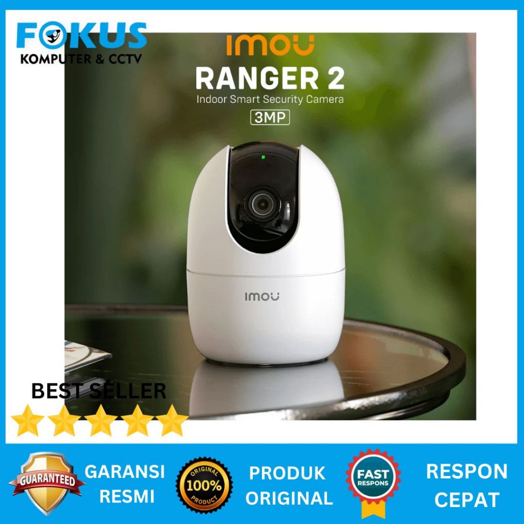 Jual [BIG RAMADHAN] WIFI CAM IMOU RANGER 2 - 3MP ORIGINAL/RESMI | Shopee Indonesia