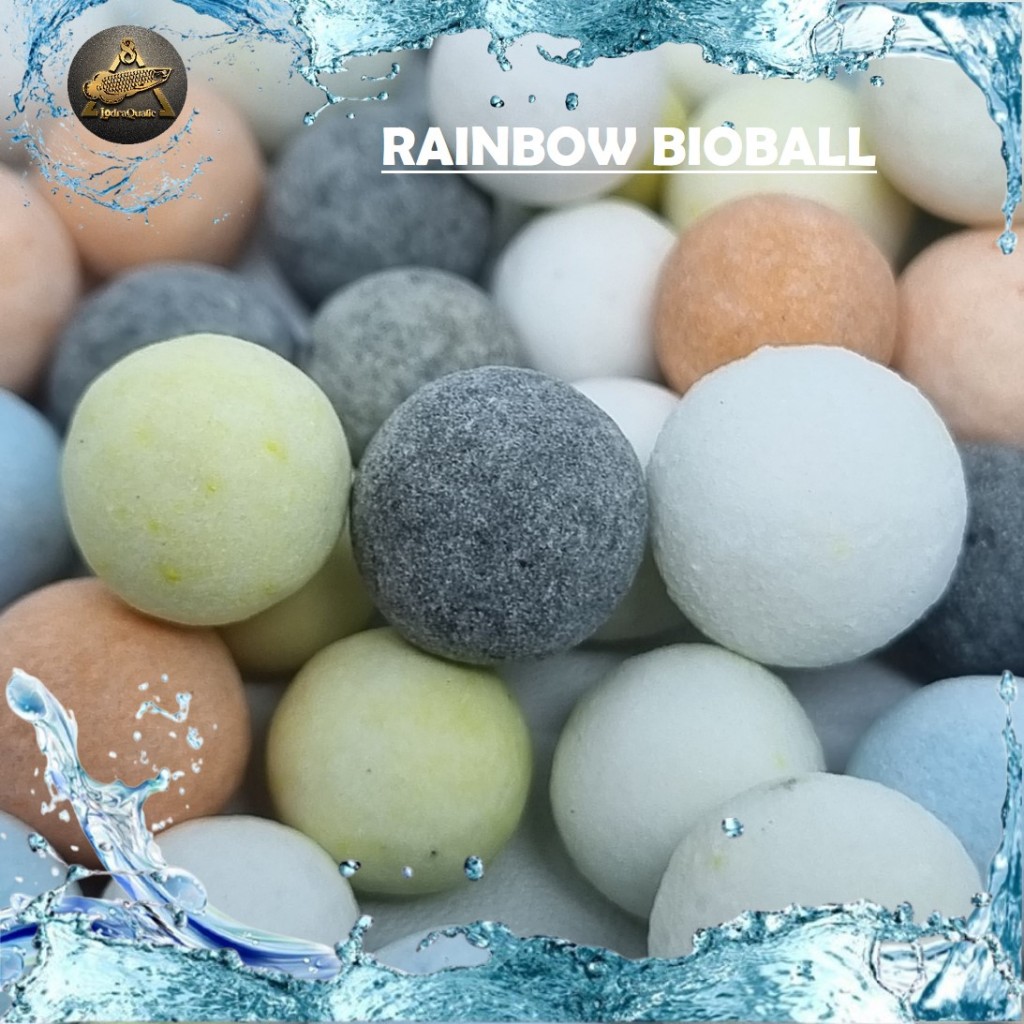 Jual BIOBALL RAINBOW RUMAH BAKTERI MEDIA FILTER PENYARING ZAT KAPUR ...