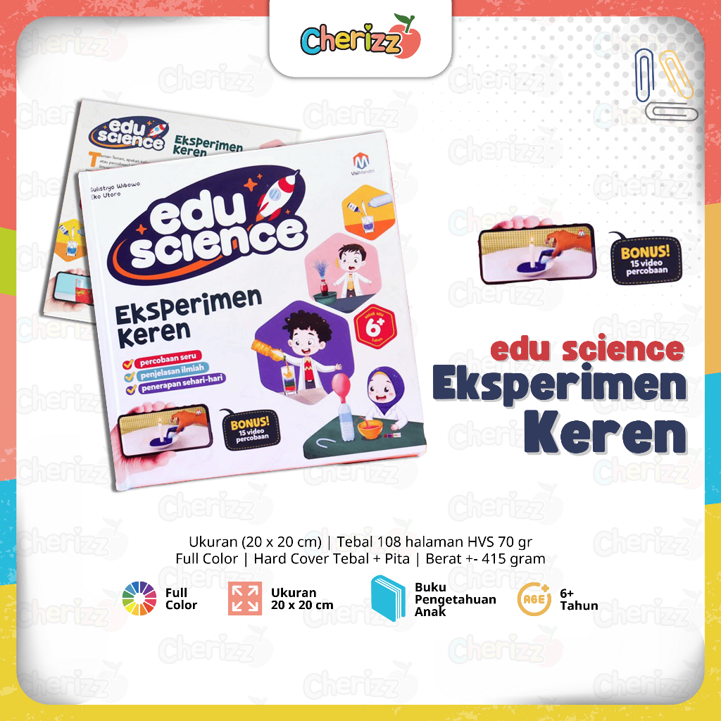 Jual Ziyadbooks - Buku Sains Anak - EDU SCIENCE EKSPERIMEN KEREN ...