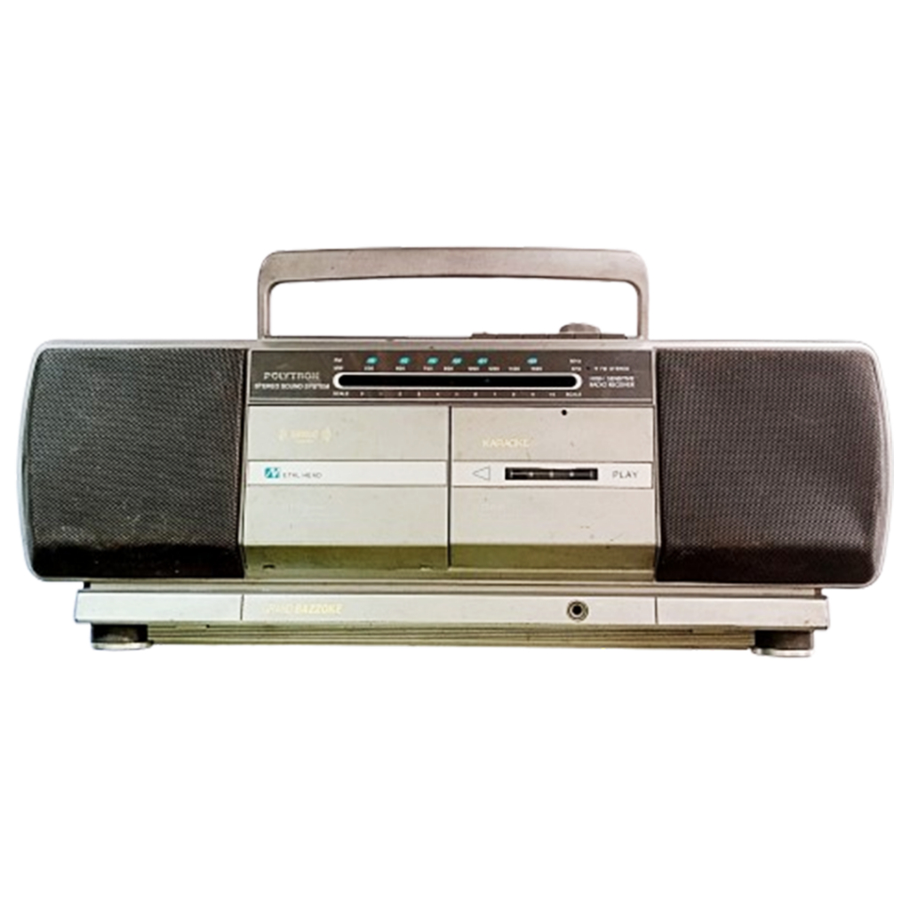 Jual audio - COMPO POLYTRON PSC-34C GRAND BAZZOKE RADIO AM/FM STEREO ...