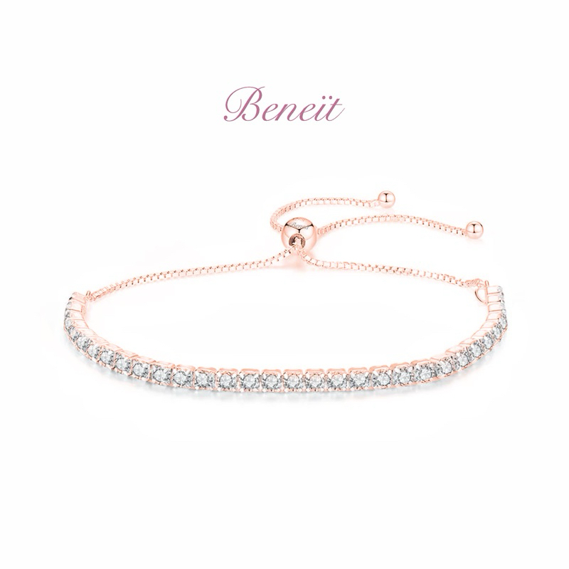 Jual Beneit - Angele Rose Gold Bracelet Jewelry (Adjustable) 18K Gold ...