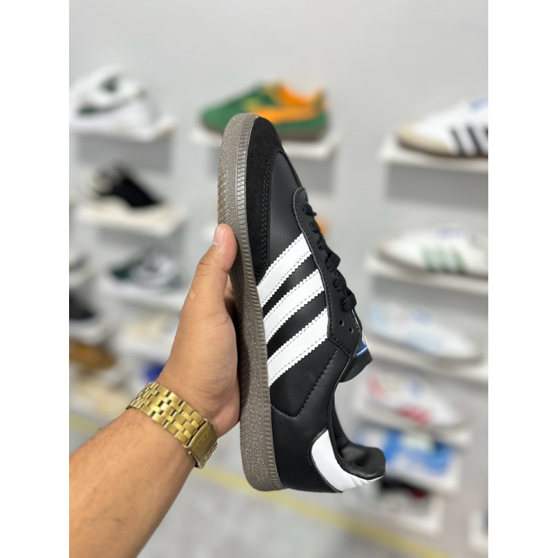 Jual Adidas samba OG hitam garis putih | Shopee Indonesia