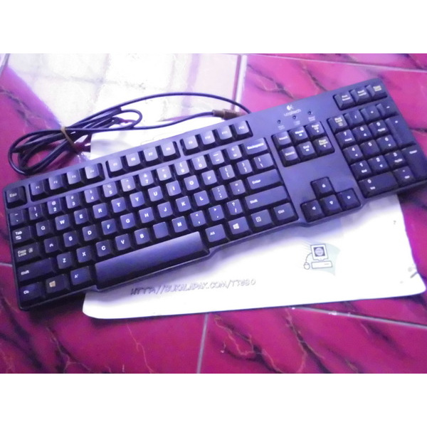 Jual Keyboard Logitech K100 Classic PS2 | Shopee Indonesia